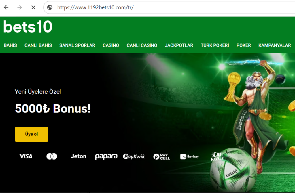 Bets10 - Bahis Siteleri Giriş Linkleri